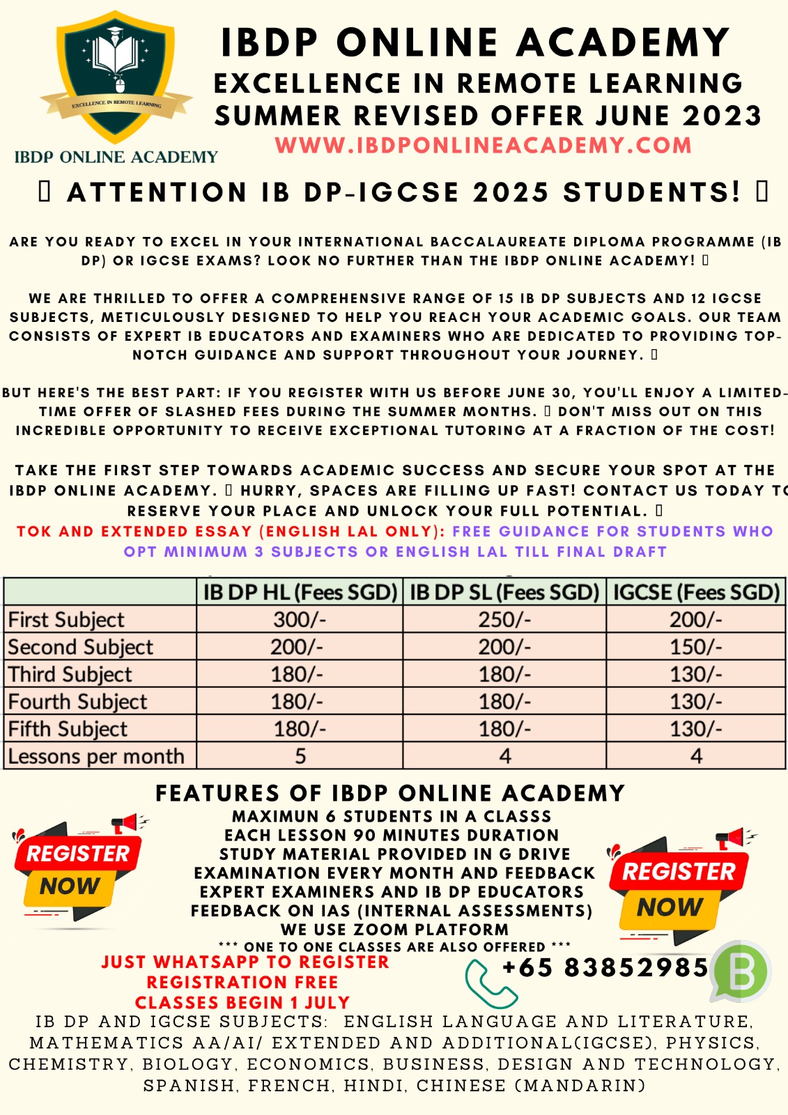 IBDP Online Academy – Excellence in Remote Learning